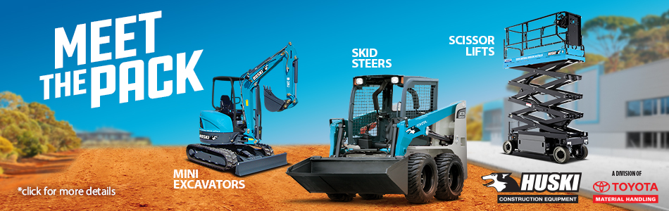 Huski Construction Equipment for skid steers, scissor lifts and mini ...
